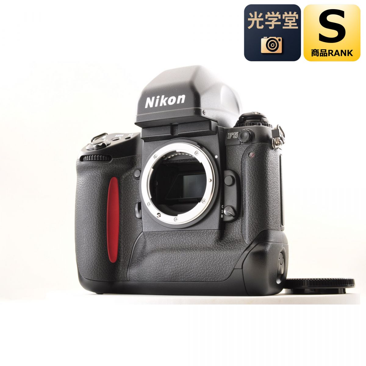-------商品説明---------- Nikon F5 ブラック 35mm SLR Film カメラ Body DP-30 DA30 MF-27 【商品コード】5347 ■シリアル番号： 3007528 -------状態について--...