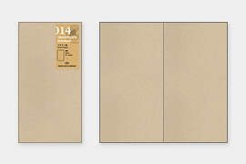【サイズ・内容】 H210×W110×D4mm 中紙/64ページ（クラフト紙）　無罫 ステッチャー製本 この商品の本体はこちら→トラベラーズノート レギュラーサイズ 【トラベラーズノートについて】 タイ北部、チェンマイで作られている牛革素材...