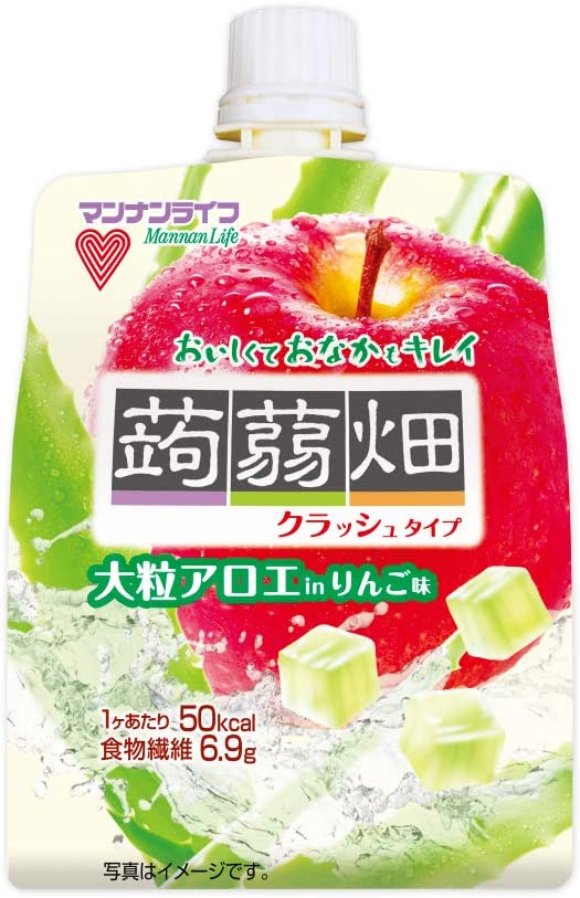 【商品特徴】 シャキシャキ食感の大粒アロエと、クラッシュしたフルーツこんにゃくが特長の新食感パウチゼリーで、食べやすくアロエの食感を最大限に楽しめる、13.5mm口径のスパウトを採用しました。 1個(150g)あたり54kcalと低カロリー...