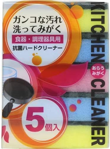 商品説明 ●食器・調理器具用クリーナー ●研磨材入りの不織布面は頑固な汚れ落しに。スポンジ面は食器等の洗浄に、両面使い分けできるクリーナーです。 ●スポンジ部分には、抗菌加工を施しています。 ※パッケージデザイン等が予告なく変更される場合も...