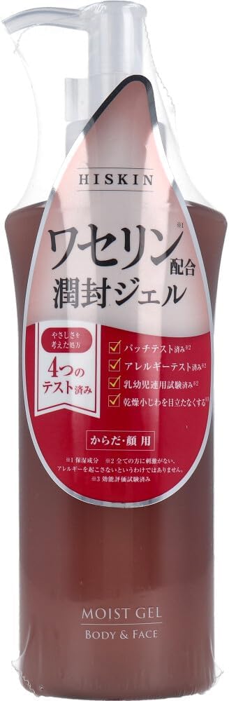 商品説明 ●保湿成分ワセリンをジェルに配合。 ●スルスル伸びて余分なベタつきを軽減。 ●もっちりジェルに含まれた潤い成分が角質層まで浸透。 ●ポンプタイプで手軽にボディケアが完了。 ※パッケージデザイン等が予告なく変更される場合もあります。...