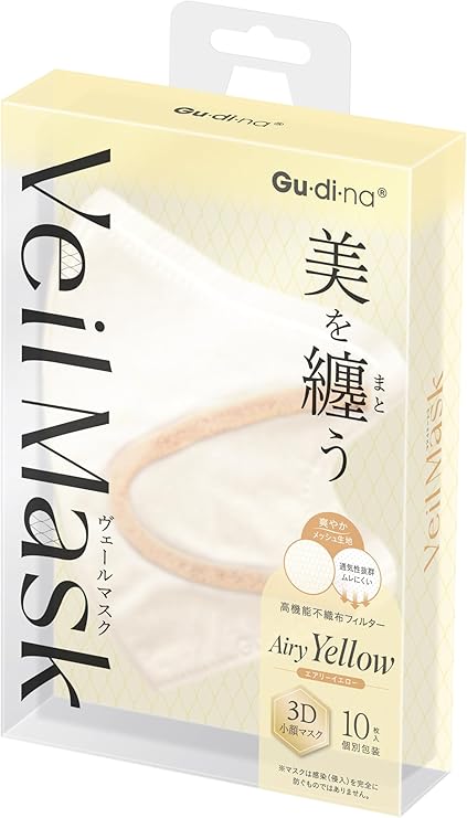 製品の特徴 ●表面に発色のよいヴェール生地を使用した市場初の4層構造の立体バイカラーマスクです。 ●ヴェール生地採用で従来の不織布マスクでは表現できなかった発色を可能にし、より美しく顔を覆いまた、ファッションに合わせて色を選べるラインナップ...