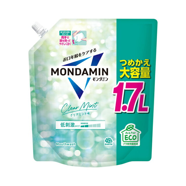 製品の特徴 ●透明感のある息が続く、お口美活のための洗口液。 ●独自の洗浄成分配合で、歯垢、口臭などお口のトラブルの原因となる汚れを洗い流します。 ●心地よいクリアミントの香味です。 ●使用方法 毎日の歯磨きに加え、適量約20mL（キャップ...