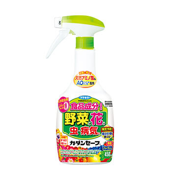 製品の特徴 ●病気になる前に、あらかじめ散布！ 適用拡大で、より幅広い植物と病気に発生前予防効果※を発揮できるようになりました。 植え付け時や病気発生前にスプレーするだけなので初心者の方でも簡単に使えます。 ※対象作物と適用病名は適用表で確...