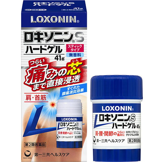 製品の特徴 すぐれた鎮痛消炎効果をもつ［ロキソプロフェンナトリウム水和物］を配合。 ●スティックタイプのハードゲルなので，手を汚さず広範囲に塗りこめてしっかり効く。 ●無香料・半透明タイプでにおいが少なく，目立たない。 ●サラッとしていてベ...