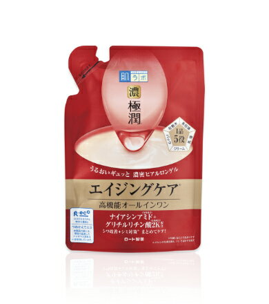 製品の特徴 ●洗顔後、これ1つで＜化粧水＋美容液＋乳液＋クリーム＋パック＞の5役が完了します。 ●ピタッと密着。 ●うるおい高機能ケア。 ●濃密なジェルクリームが年齢を重ねた肌の角質層すみずみまでうるおいを与えます。 ●2種の有効成分＊1＋...