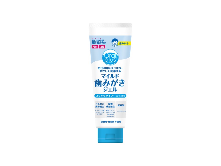 製品の特徴 ●刺激を受けやすくなった歯や歯ぐきにもやさしい低刺激タイプのハミガキです。 ●ほのかなミントの香りがお口の中を爽快にします。 ●保湿成分（ヒアルロン酸・トレハロース・セラミド）配合、ノンアルコール、研磨剤・発泡剤無配合。 ※パッ...