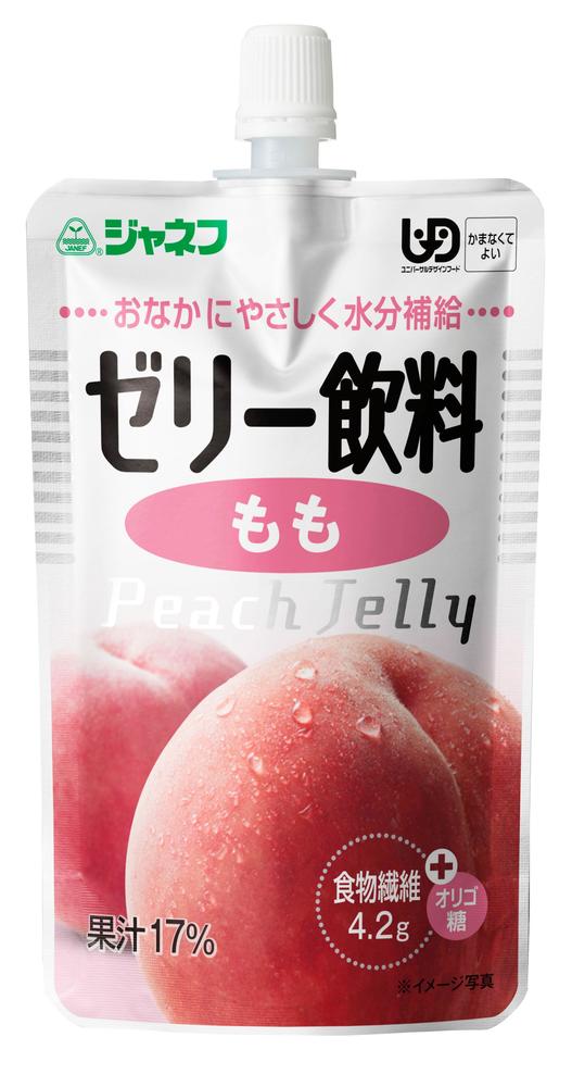 製品の特徴 ●食物繊維とオリゴ糖を加えたおいしい水分補給ゼリーです。 ●水分が分離しにくく安全性に配慮しています。 ●食物繊維4.2g。果汁入り。 原材料名 もも（国産）、砂糖類（果糖ぶどう糖液糖、砂糖）、ガラクトオリゴ糖、食物繊維／糊料（...