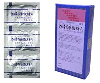 ●製品の特徴 当帰芍薬散料Aエキス細粒「分包」三和生薬は，漢方処方「当帰芍薬散」の水製エキスを服用しやすい細粒の分包にしたものです。 ●使用上の注意 ■相談すること 1．次の人は服用前に医師，薬剤師又は登録販売者に相談すること （1）医師の...