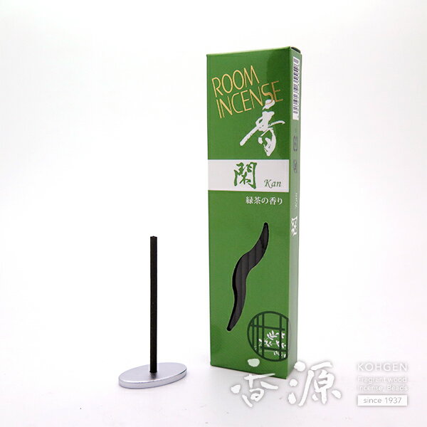 落ち着いた緑茶の香りです。 ルームインセンスは空間に彩りつけるのをテーマに作られたお香です。 気分やシチュエーションに合わせて香りをお楽しみくださいませ。 メーカー：玉初堂 香り系統：お茶の香り 本数（約）：60本 長さ（約）：6cm 燃焼...