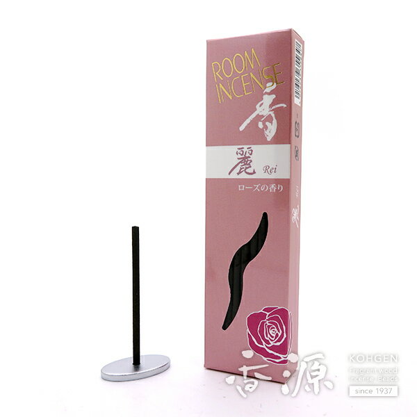 華やかなローズの香りです。 ルームインセンスは空間に彩りつけるのをテーマに作られたお香です。 気分やシチュエーションに合わせて香りをお楽しみくださいませ。 メーカー：玉初堂 香り系統：ローズの香り 本数（約）：60本 長さ（約）：6cm 燃...