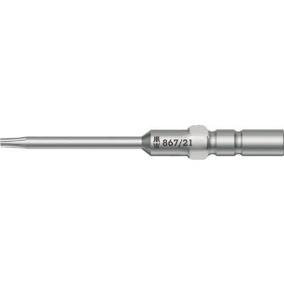 トルクス[[（R）]]ねじ専用ビットです。【特長】●トルクス[[（R）]]ねじ専用ビットです。●電子部品などの組み立て作業に最適です。【用途】●適合メーカー:ハイオスなど。【仕様】●刃先:T3●全長(mm):40●質量(g):2.0●シャン...