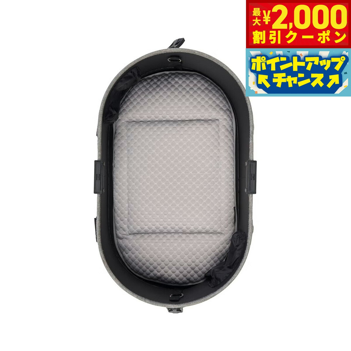 夏用のDOMEシリーズ専用クールマット。表生地は触れるとひんやりする接触冷感の生地を使用。さらに裏面には保冷剤が入るポケット付き！取り外して丸洗いも可能です。商品名エアバギー フォー ペット ドームシリーズ専用 ドームマット クールタッチ ...
