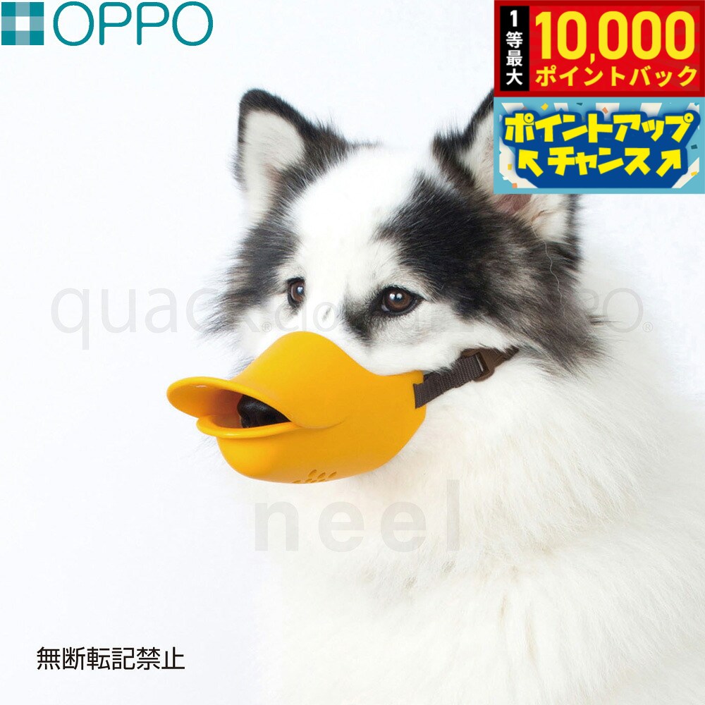 口輪に見えない口輪。前歯が見えず安心のクローズ形状。爪切りやシャンプーなどに。バンドは水濡れに強く、乾燥も早いポリプロピレン製です。商品名OPPO quack closed（クアック クローズ）ブランド名OPPO材質口輪本体：シリコンバンド...