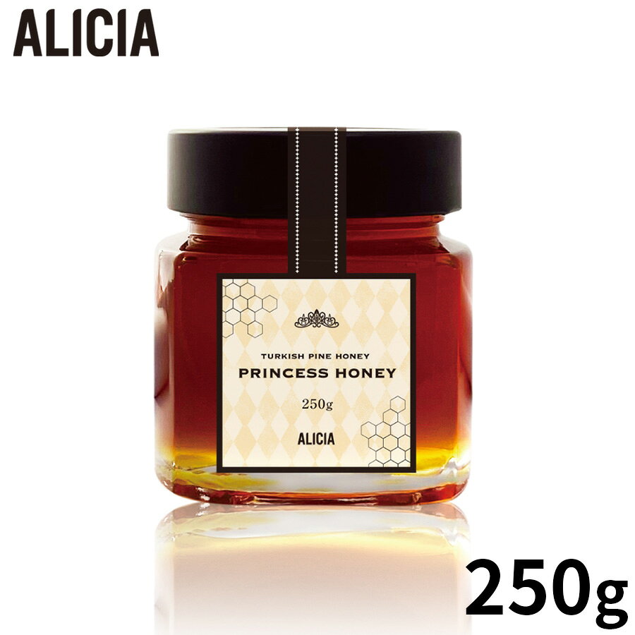 口内環境をすこやかに保ちたい子に。PRINCESS HONEY（プリンセスハニー）は抗菌力の高いトルコ産のパインハニー「松のはちみつ」です。ハニーデュー（甘露蜜）と呼ばれる松の木の樹液を昆虫が吸い分泌液を出し、それをミツバチが収穫、素で熟成...