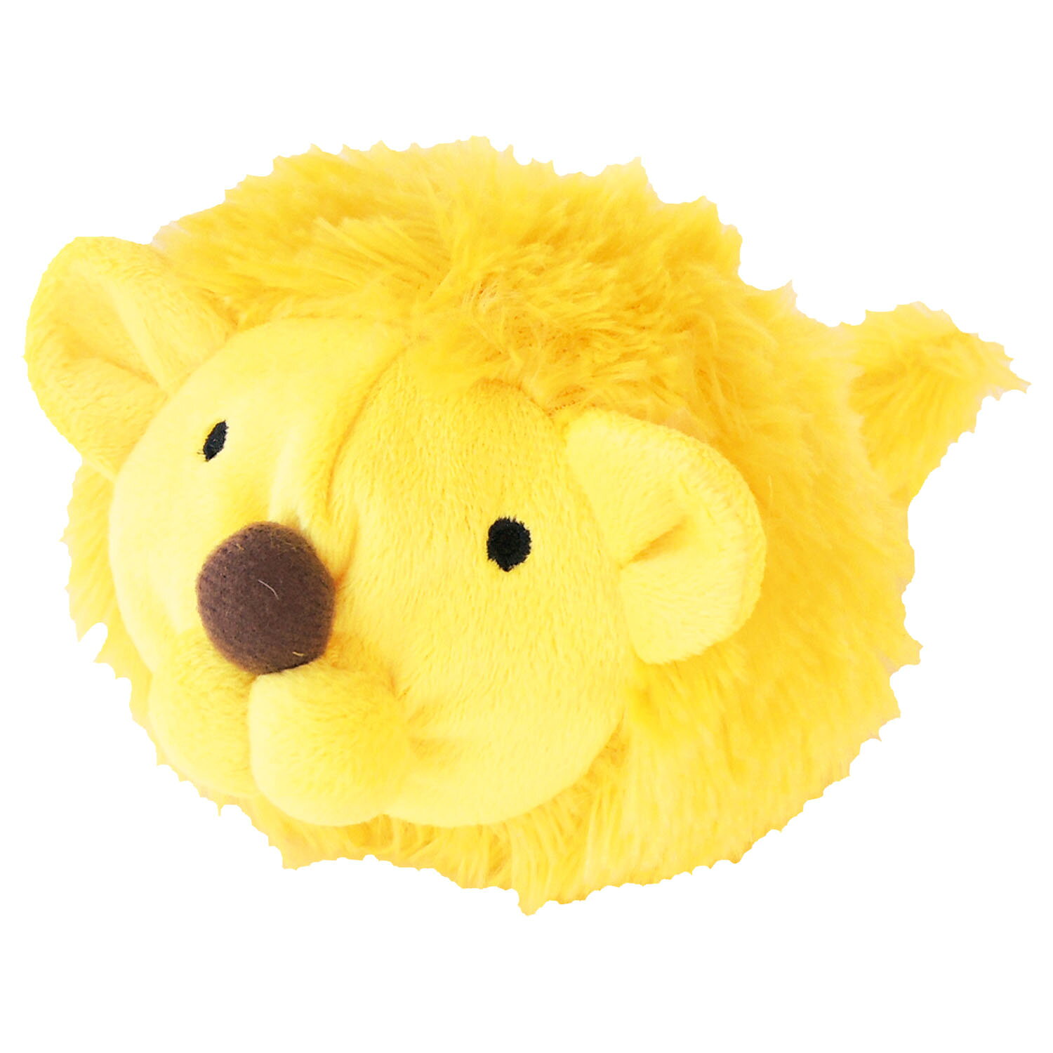 全体がやわらかく、突起した部分が噛み易い形状です。小さなわんちゃんでもカラカラ振り回して遊べます。でっかい獲物をとらえて、強さをアピールしているかのように遊びます。商品名ペッツルート 犬用おもちゃ でっかいズーズー ライオンブランドPetz...