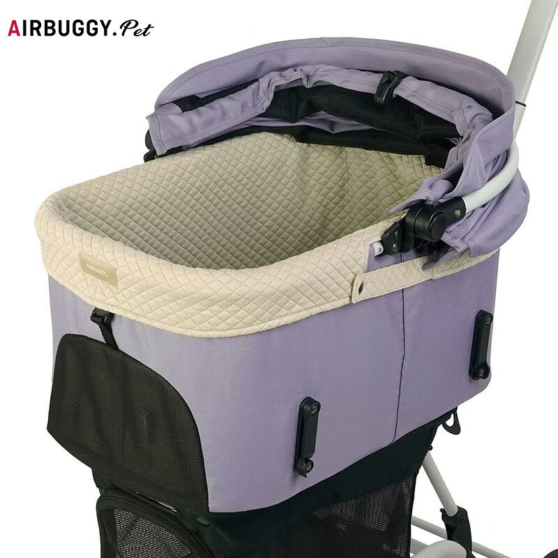 細かいキルティングがかわいいウィズエックス専用 コットカバー。商品名エアバギー フォー ペット AIRBUGGY FOR PET WIZ X専用 コットカバーブランドAIR BUGGY材質本体：ポリエステル95%、ポリウレタン5%、中綿：ポ...