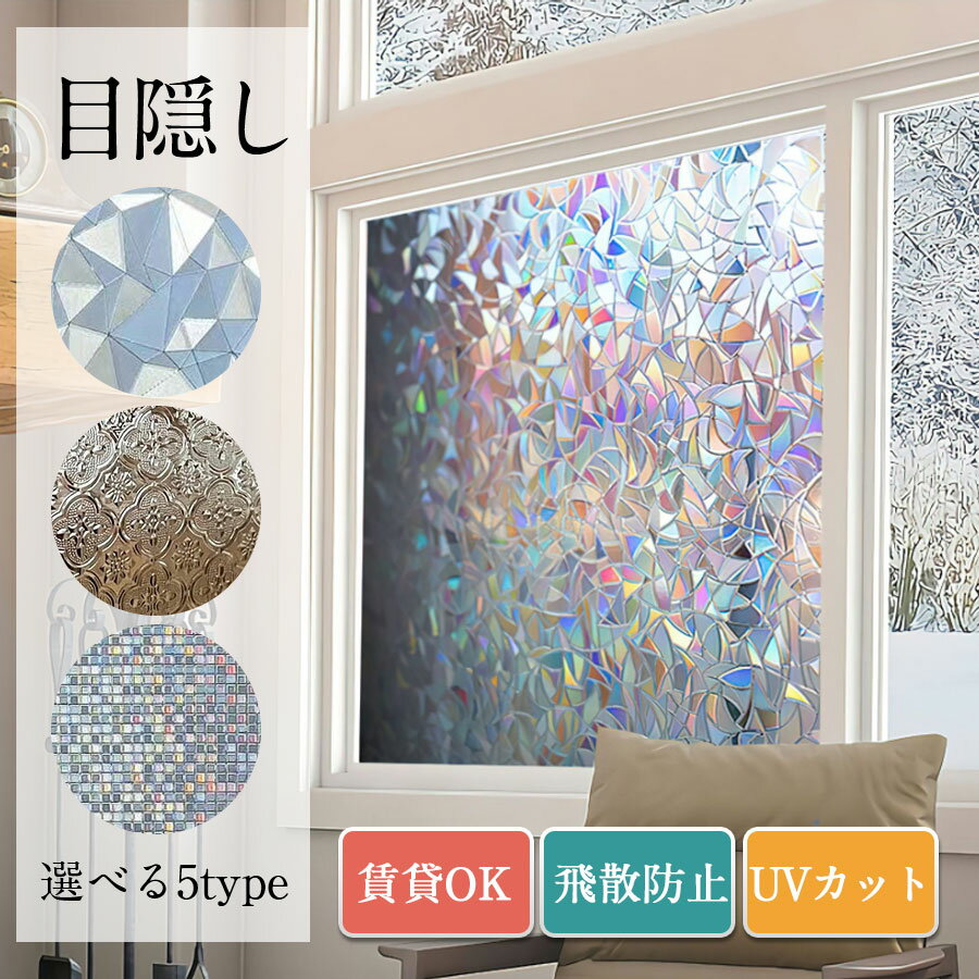 商品詳細: --------- ■商品説明 水だけで貼ってはがせるガラスフィルム。 接着剤がついていないので、のり残りもナシ！ 水と静電気でくっついているだけなので、賃貸や原状復帰OK。 剥がしてまた貼ることができます。 台風対策やプライバ...