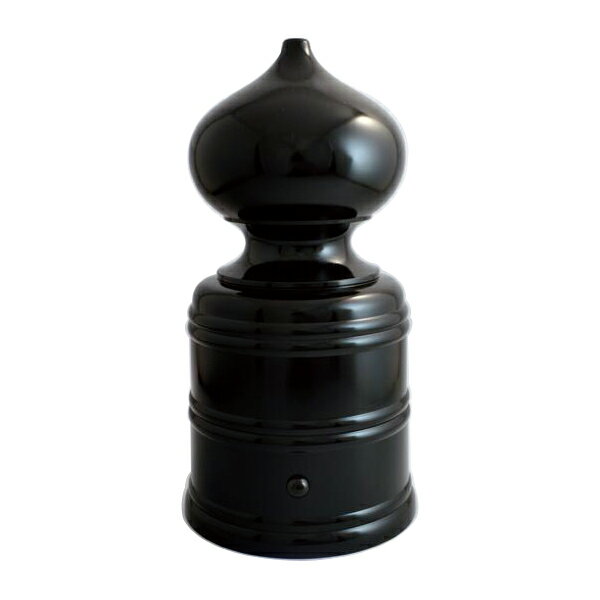 金属仏具の本場、高岡製の擬宝珠(ぎぼし)です。 材質真鍮製(黒着色) サイズ底部外径 約3.5寸(10.5cm) 備考当商品は受注生産になります。納期につきましてはご注文後に目安をお知らせいたします。 仕様変更、サイズ変更などお客様のご要望...