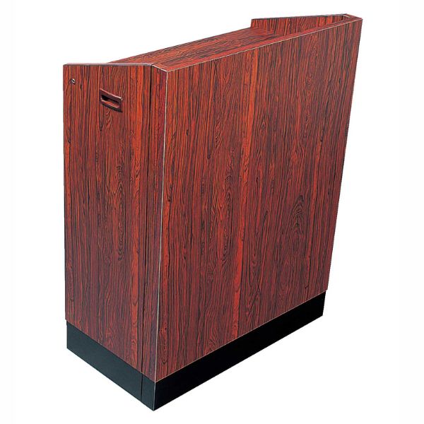 ご本堂や会館でのお説教、ご法話に最適な演台です。資料や音響機器などを収納できる中棚付き。持ち運びやすく収納にも便利な折リ畳み式です。商品番号tyo01020商品名折畳式演台商品内容1個材質プリント化粧合板 ローズ色大きさ幅750×奥行405...