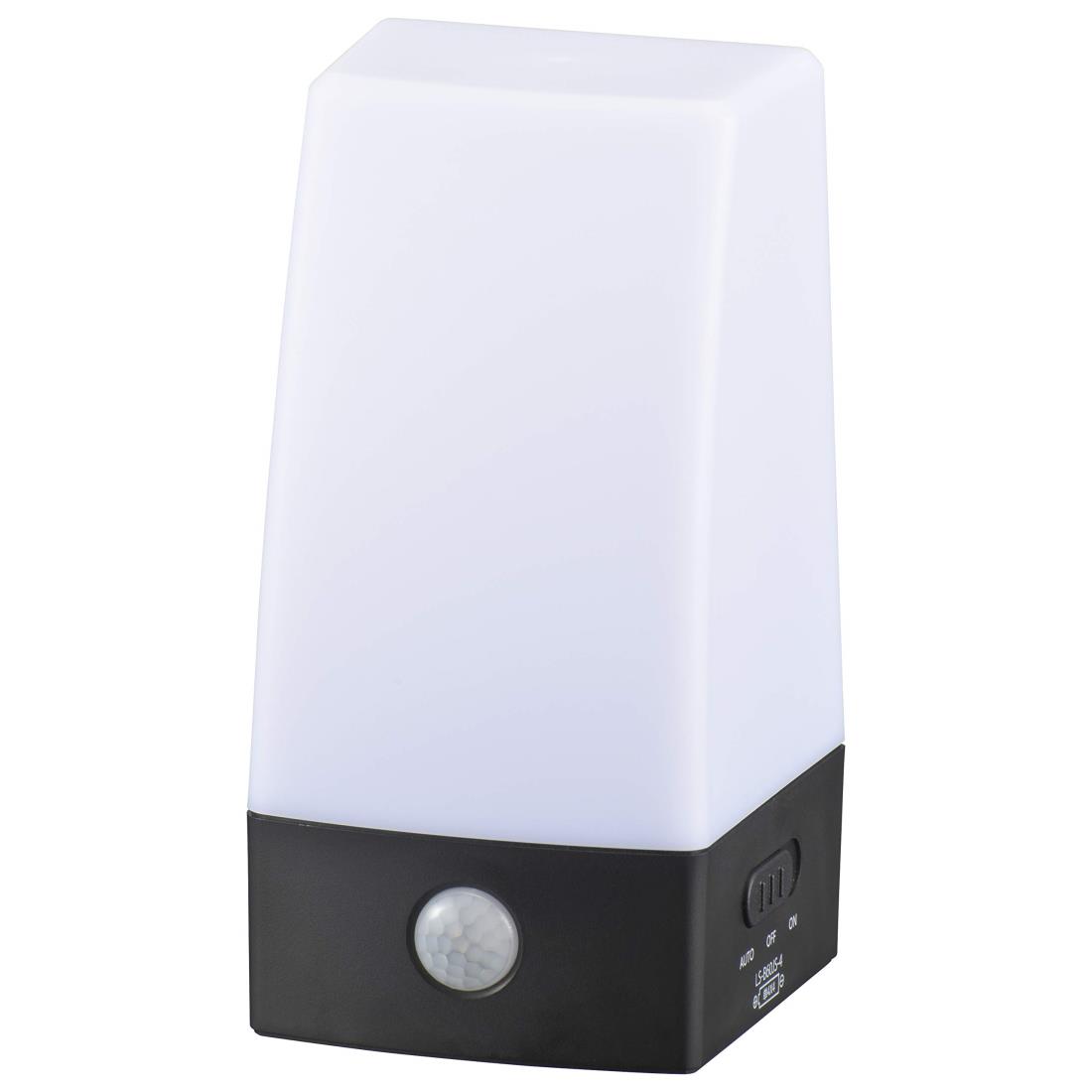 スタイル：置き型◆商品名：オーム電機 LEDセンサーライト 乾電池式 置き型 LS-B60JS-4 06-0144 OHM明暗センサー+人感センサー付き周囲が暗くなると人を検知して点灯、離れてしばらくすると自動消灯屋外でも使える防まつ形（I...