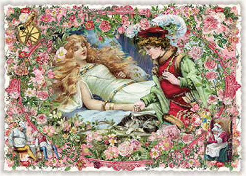 ACTEtre　ポストカード 『グリム童話』眠れる森の美女 ポストカードサイズ：105×150mm(定型外)