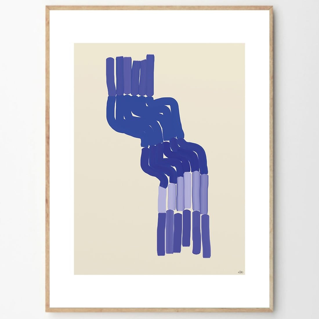 • ジークレープリントという手法でPOSTER CLUBのために特別に作成されています。ジークレープリントとはフランス語で「吹き付けて色を付ける」という意味で、版を用いずに刷り上げるのが特徴です。デジタルデータを上質なナチュラルアート紙に印...