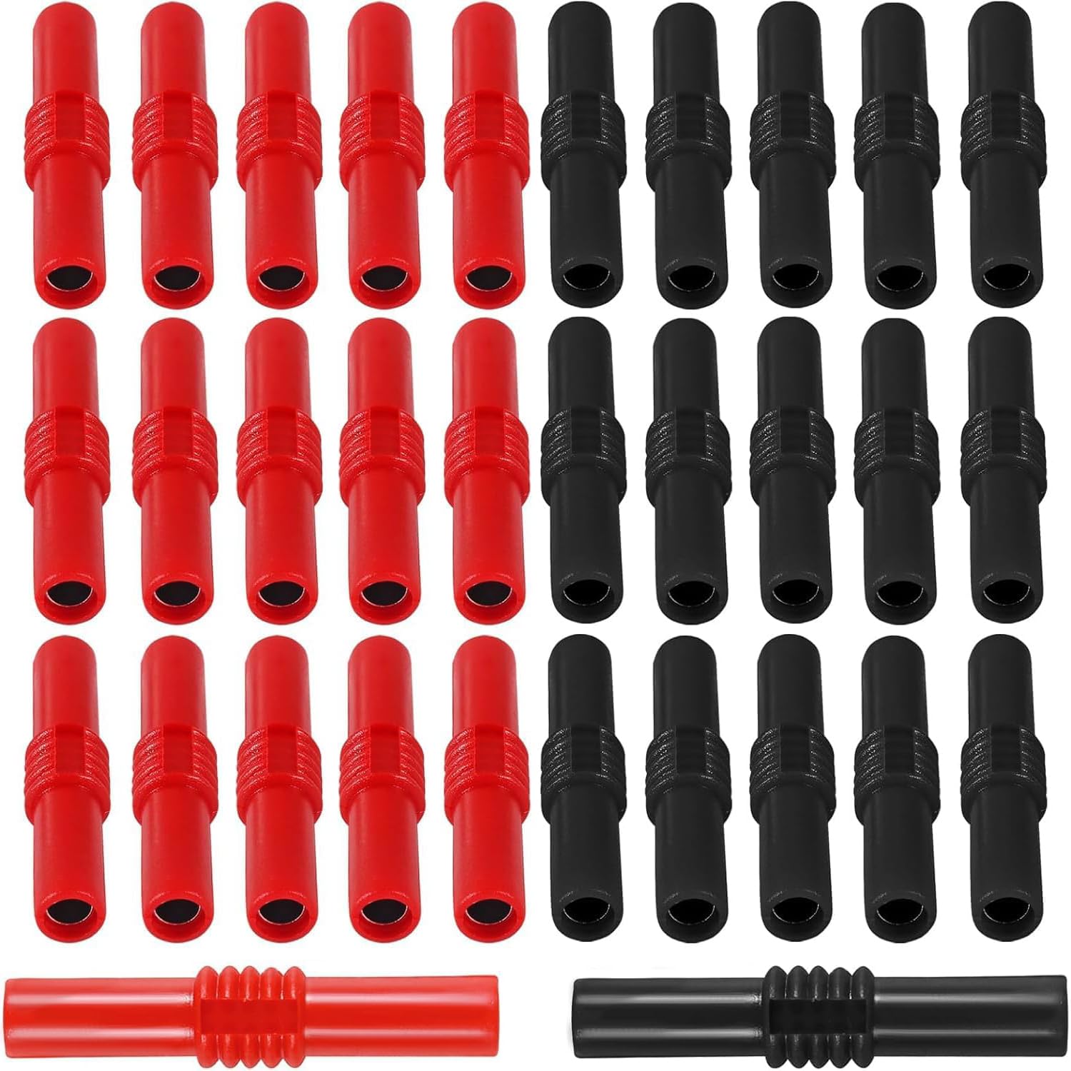 • 応用:バナナジャックコネクタは、マルチメータ、スピーカー、diy、実験室に適した4ミリメートルのバナナプラグケーブルに接続することができます • 機能:バナナプラグは実用的なツールで、2つの4mmバナナプラグを一緒に接続することができま...