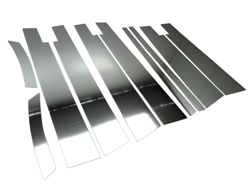 BRIGHTZ エスクァイア 80 85 超鏡面ステンレスメッキピラーパネル バイザー有用 10PC 【 PIL-SIL-268 】 ZWR80G ZRR80G ZRR85G ZWR ZRR ZWR80 ZRR80 ZRR85 R80 R8...