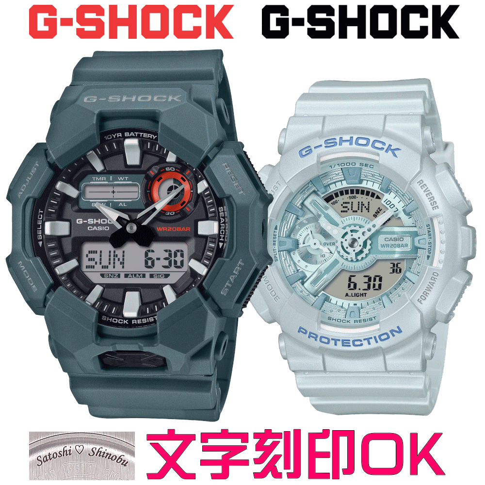 ◆ギフト対応アイコン詳細 　CASIO　G-SHOCK　【男性用】　商品詳細ムーブメントクォーツ(電池寿命：約10年/平均月差：±15秒)サイズ重量：67g　ケースサイズ(縦×横×厚さ)：55.1 × 51.9 × 17.5 mmケースケー...