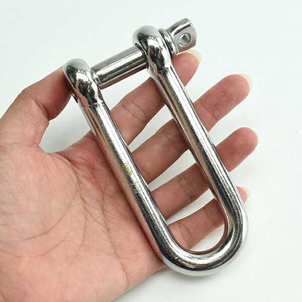 メーカー：水本品番：SPL-12品名：ロングネジシャックル ステンレス 太さ12mmJANコード：4982970307197材質：ステンレス画像内寸法の単位はミリです。 品番 SPL-12D 12L 96B 24d 24捻径 W-1/2We...