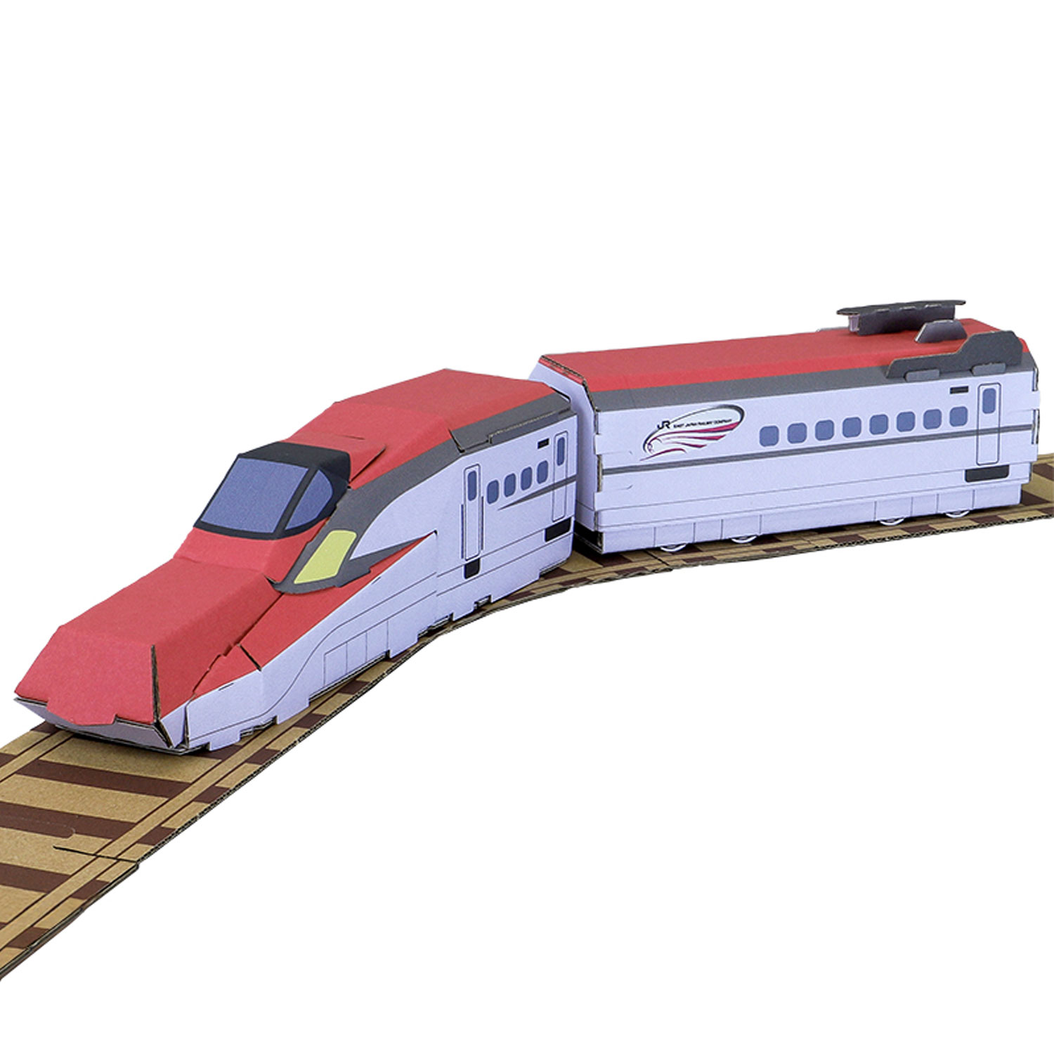 法人のまとめ買い注文歓迎！ 在庫数やお届け時期など、ご不明な点がございましたらお気軽にお問い合わせ下さい！雑貨|おもちゃ・ホビー||新幹線|E6系|こまち|電車|工作|小物入れ|商品番号：THM-6922 【クラフトグッズ特集】のりもハサミ...