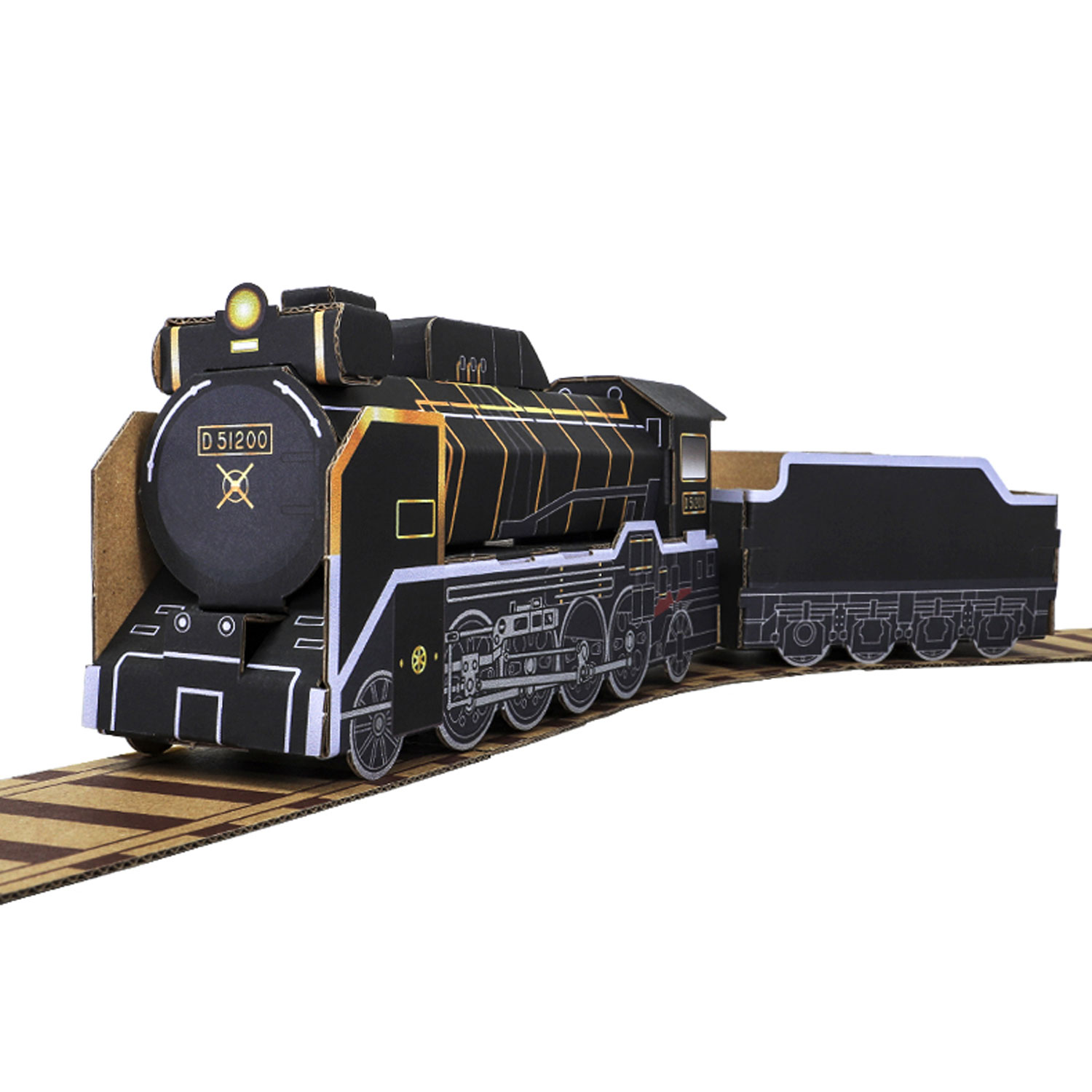 法人のまとめ買い注文歓迎！ 在庫数やお届け時期など、ご不明な点がございましたらお気軽にお問い合わせ下さい！雑貨|おもちゃ・ホビー||D51|デゴイチ|機関車|きかんしゃ|工作|小物入れ|商品番号：THM-6960 【クラフトグッズ特集】のり...