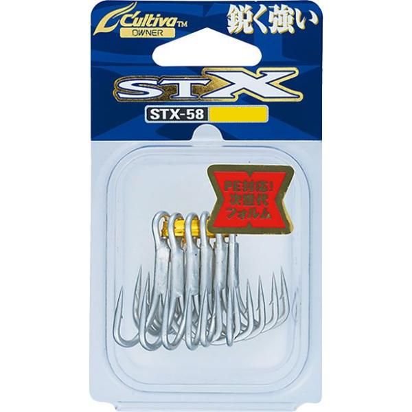強く、鋭い。それが釣りばりの本道です。PE対応、次世代トリプル、STX-58登場！タフワイヤーを採用した初のトリプル。まずは青物・ヒラスズキ対応のパワークラス「5」から。PE対応!次世代トリプル「STX-58」発売開始!!PEの負荷に耐える...