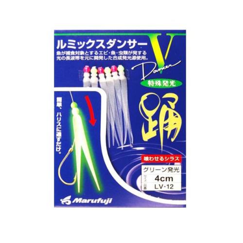 ルミックスは魚が捕食対象とするエビ・魚・虫類が発するバンドスペクトル(光の長波帯)を元に合成した革命的発光源です。●魚が好む波長で発光●ハリスに通して擬餌針完成●さらにエサ付対応可能◆入数：6本