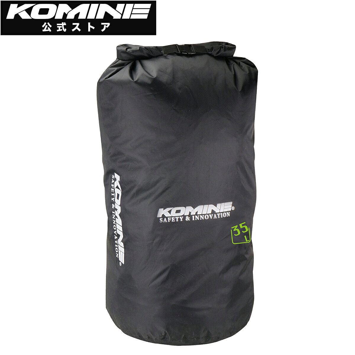 ・メーカー ：コミネ,KOMINE・サイズ ：Free(35L)・材質：75D polyester with PU coating・カラー：Black・モニターの発色具合によって実際のものと色が異なる場合があります。【公式】コミネ KOMI...
