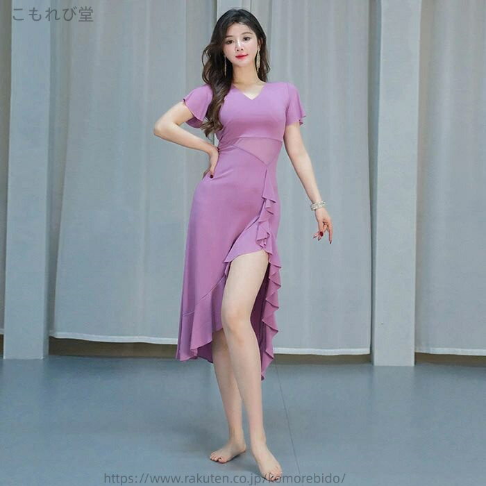 BorderColor="#FFFFFF"> 商品 ダンス衣装 ワンピース単品 ご注意：モデルさん着用のチェーンベルト が付きません。 別売りです。 ご希望の場合、お問い合わせください。 サイズ M バスト77-87丈116cm L バスト...