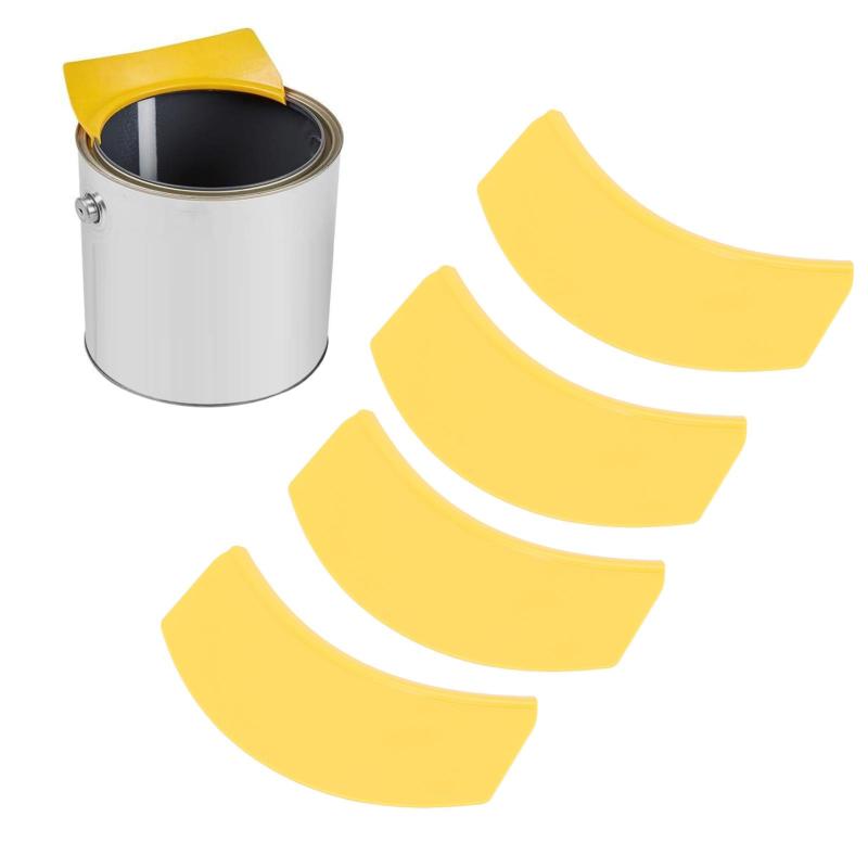 Denash 4PCSペイントは噴出噴出、再利用可能な塗料を注ぎ込み、ガロンペイント缶用の1つの注ぎのアクセサリーに注ぎ込みます多機能：滴り、流出、スプラッシュを効果的に防止し、塗料廃棄物を最小限に抑えます。ブラシワイピングツールとブラシホ...
