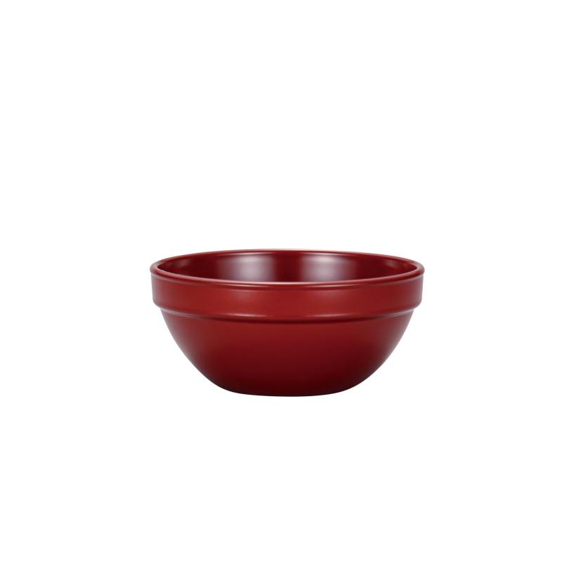 宮本産業 ORIFUSHI 重ね小鉢 古代朱 サイズ：約φ10.5 H4.8 143270約250ml