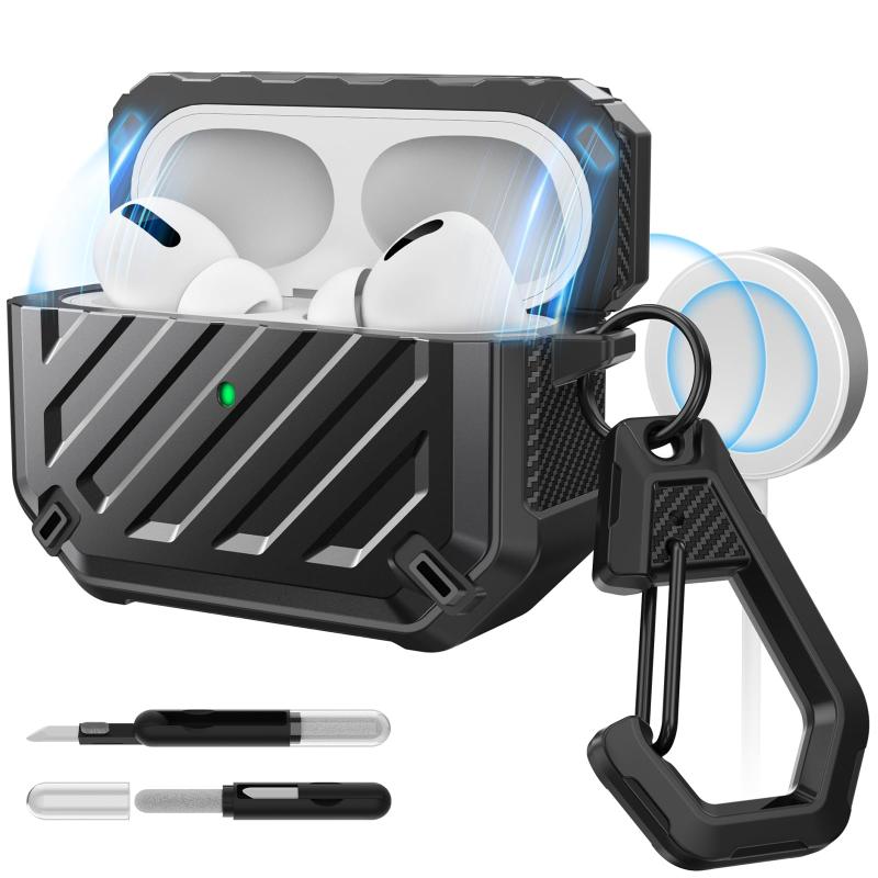 SUPCASE Airpods Pro2 2022 ケース AirpodsPro 2019兼用 耐衝撃 MagSafe対応 防塵 360°全面保護カバー スタイリッシュ AirPods Pro ケースカバー Apple AirPods Pr...