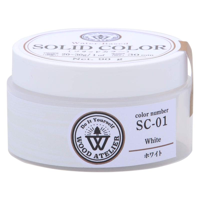 和信ペイント(Washi Paint) 水性ペースト状ニス ウッドアトリエ ソリッドカラー 屋内木部用 ホワイト 90g SC-01 4965405614008内容量:90g色:ホワイト塗り面積(1回塗):20～30g/1m2(約)乾燥時間...