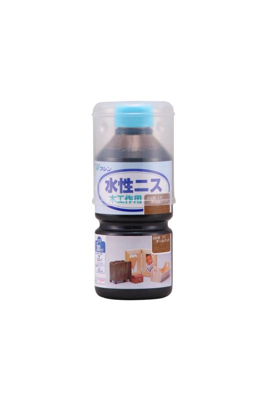 和信ペイント(Washi Paint) 水性ニス 300ml オールナット 屋内木工 速乾 使いやすく安全 日本製 4965405110531用途:屋内に飾る木の工作品塗り面積(2回塗り)(約):2m2、たたみの枚数:1うすめ液:水(原液の...