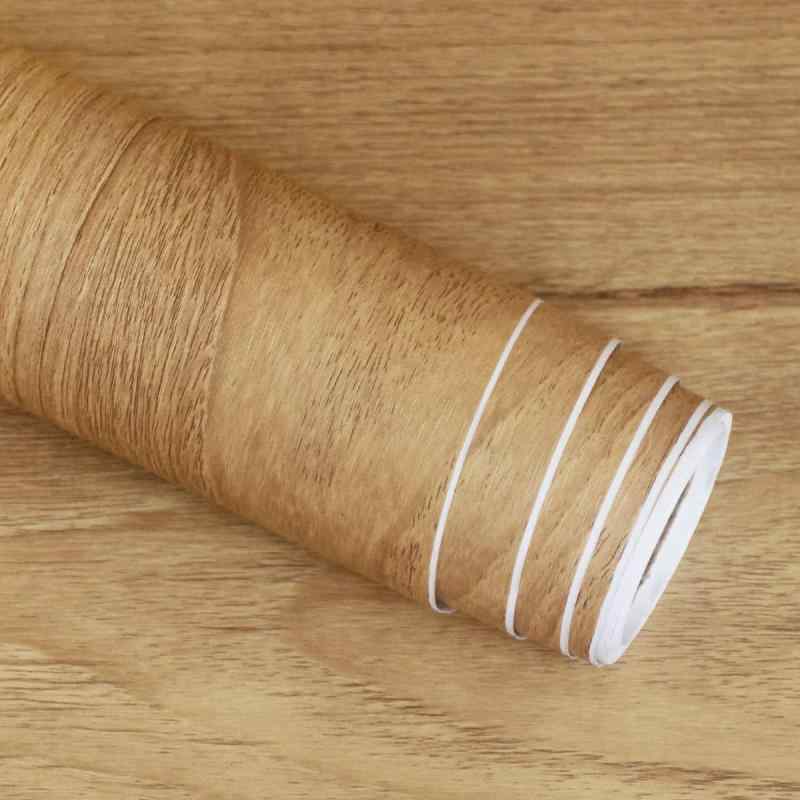 AbaBoorty 壁紙 シール 木目 リメイクシート 厚手 DIY カッティングシート レトロ リフォームシート 壁補修 装饰シート 自宅 リフォーム 貼りやすさ リメイクシート 木目シートナチュラルウッ