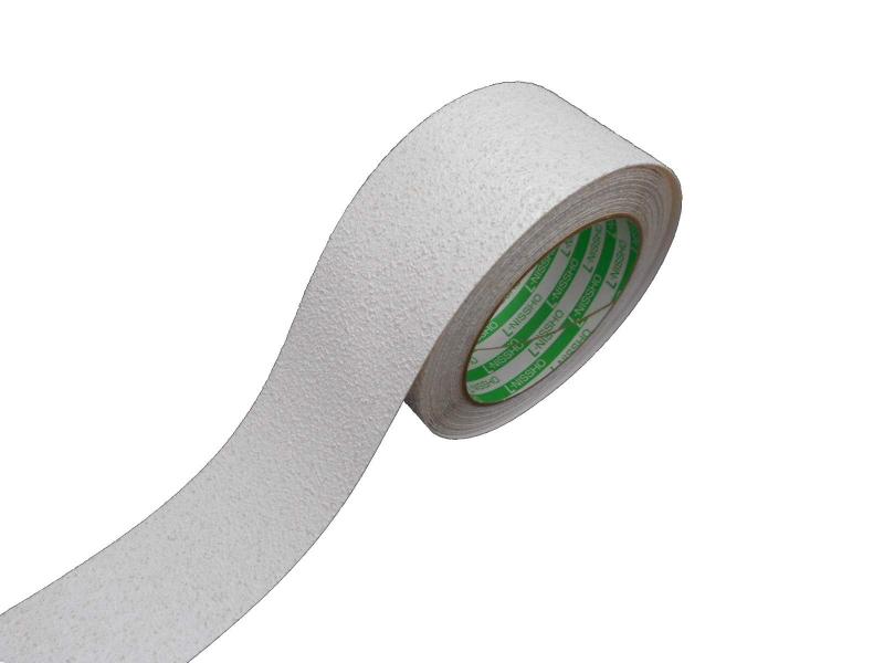 日東エルマテリアル 素足用ノンスリップテープLS 50mm×5M ホワイト原産国:日本素足で踏んでも痛くありません。耐水性に優れているため、プールサイドや浴室内でも使用出来ます。柔軟性に富んでおり手すりなど曲面にも貼付出来ます。抗菌・防カビ...