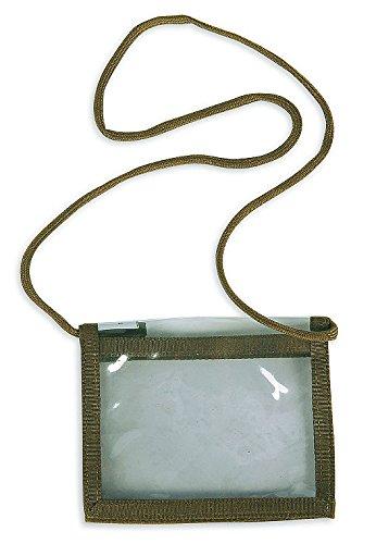 タスマニアンタイガー ID ホルダー・ Tasmanian Tiger ID Holderシンプルで、透明なIDカードホルダー（ネックコード付）サイズ:10 x14 cm／重量:45 g ／素材:ビニールケース入れが2室に別れており、裏表が...