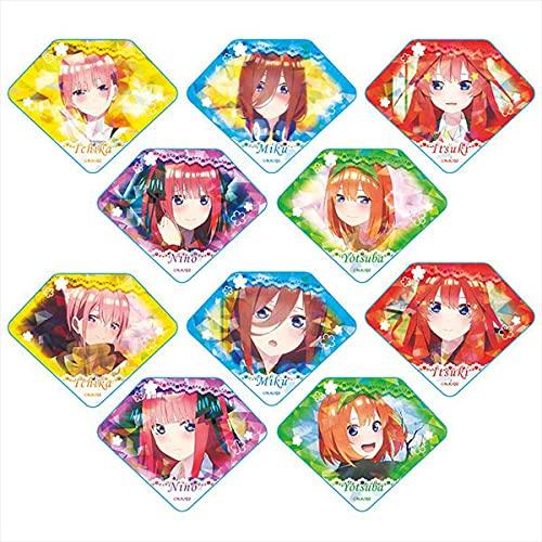 アズメーカー(Azu Maker)五等分の花嫁∬ トレーディングプリズムバッジ vol.1(BOX)(C)春場ねぎ・講談社／「五等分の花嫁∬」製作委員会