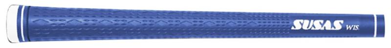SUSAS(スーサス) ゴルフグリップ SUSAS wis ダークブルー バックライン有 芹澤プロ監修モデル SUSASwis-L-DB-P【本体】色種:1(ダークブルー)、バックライン:有(強)、硬度:50°【エンドキャップ】色種:1(白...
