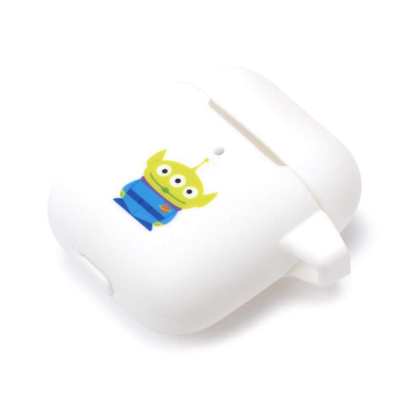 株式会社PGA Air Pods充電ケース用 シリコンカバー [エイリアン] PG-DAPC03LGMピクサーキャラクターデザインのAirPodsの充電ケース