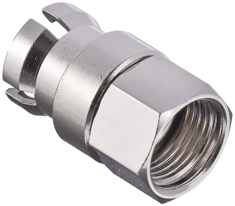 イチネンTASCO 簡単施工5C接栓 リングレスタイプ TA877FP-5G 10個入 10入サイズ:19.8×φ11mm質量:10g簡単施工で漏洩も防ぐ、高シールドコネクタ簡単・安全に施工高いシールド性と引張り強度