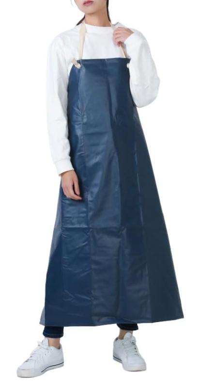 [ギリオ] 抗菌 防臭 ビニール胸付前掛 1900SIZE:M 幅:90cm 全長:105cmSIZE:L 幅:90cm 全長:120cm